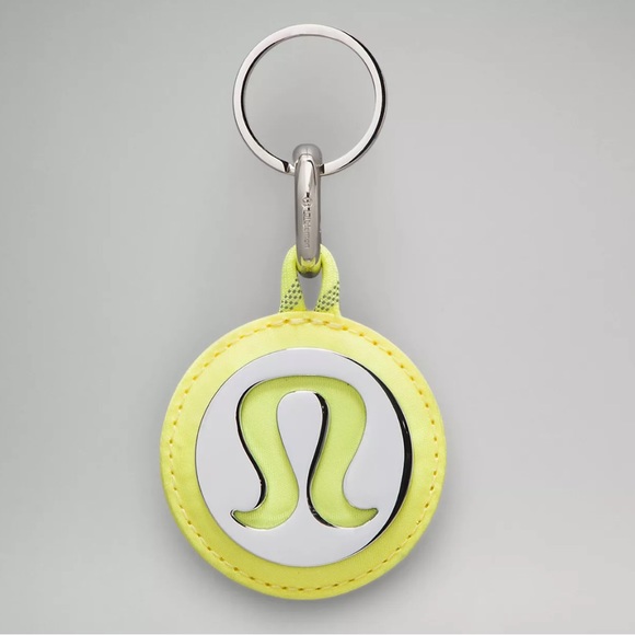 lululemon athletica | Accessories | Lululemon Logo Bag Charm Keychain ...
